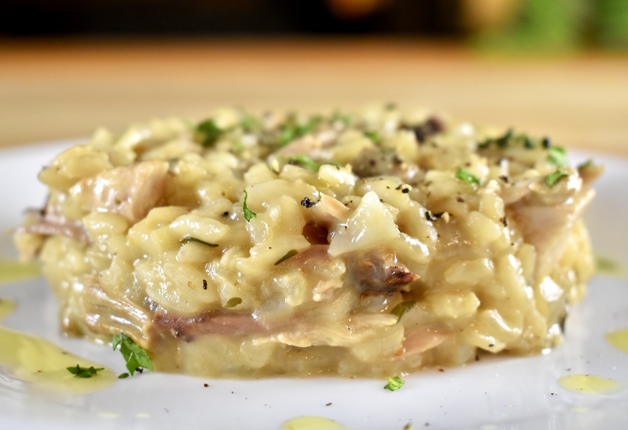 Ruffed Grouse, Porcini, and Sunchoke Risotto - The Intrepid Eater