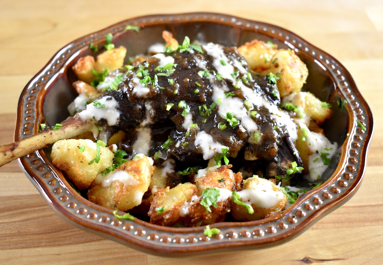 Shawarma Spiced Goose Legs with Toum - Recipes - The Intrepid Eater